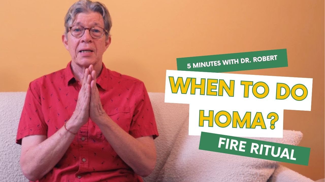 When to do Homa - Worshiping the Fire 🔥 - YouTube