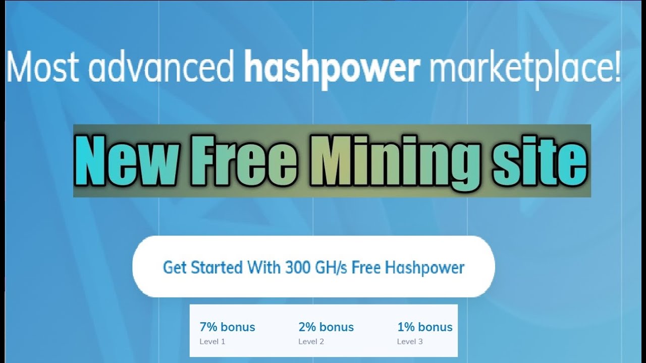 New Mining Site Bron 300 GHS with Live Payout - YouTube