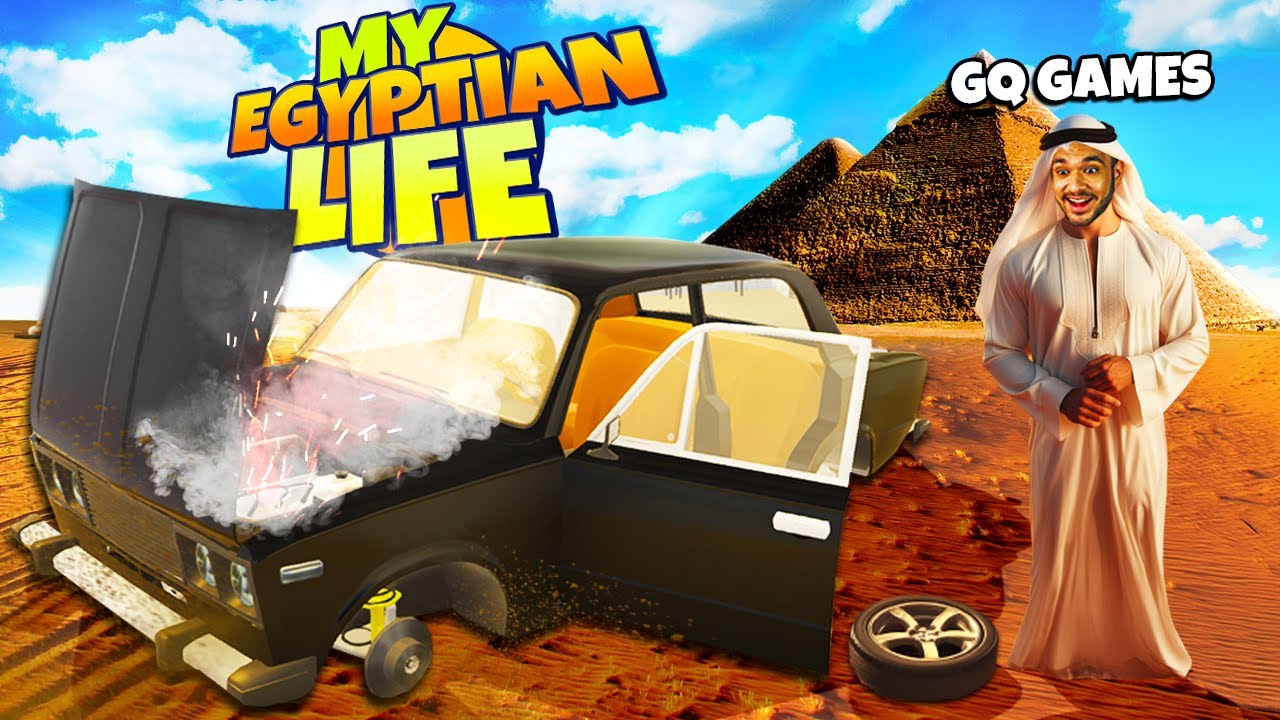 O DIA QUE TESTEI um SIMULADOR VIDA REAL no EGITO! Egyptian Life - YouTube