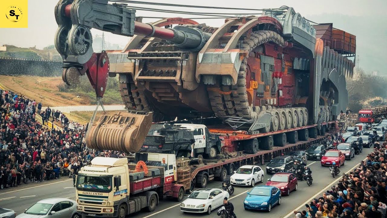 Unbelievable Oversize Truck Transport | Extreme Heavy Equipment ...