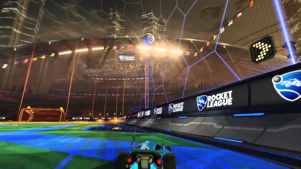 Simple Rocket League goal - YouTube