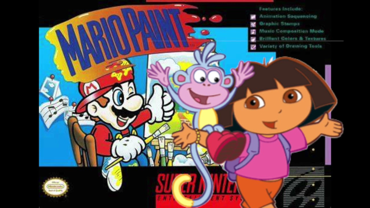 Dora The Explorer: Travel Song - Mario Paint Compsoer - YouTube