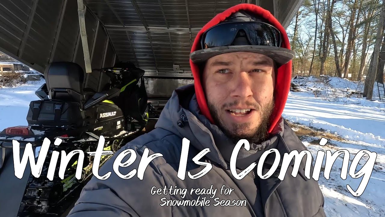 New Trailer | Snowmobile upgrades | Winter Prep | Polaris Assault 850 ...