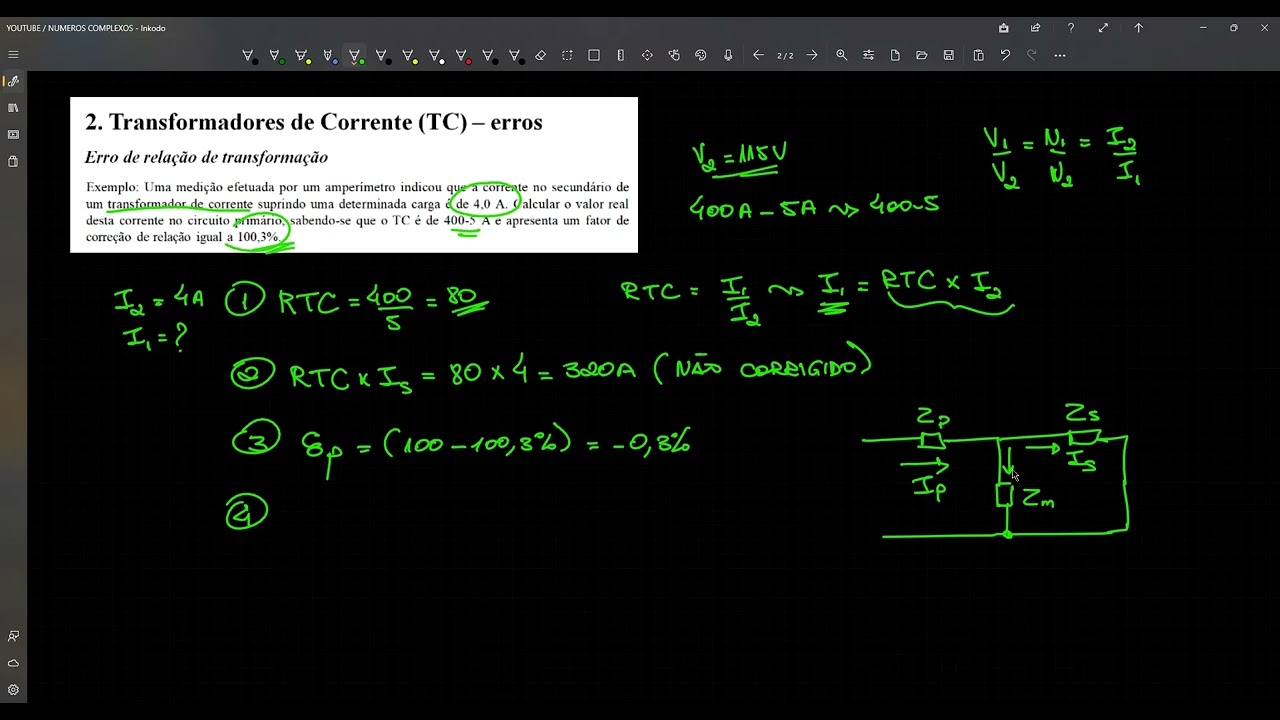 Exemplo de cálculo RTC - YouTube