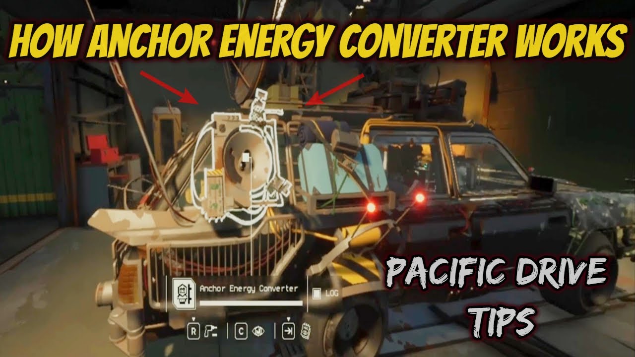 Pacific Drive How Anchor Energy Converter Works - YouTube