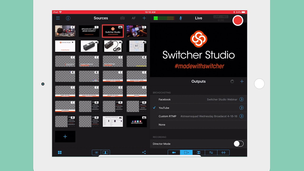 Quick Tutorial | Linking and Unlinking YouTube with Switcher Studio - YouTube