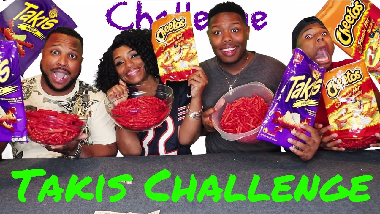 Takis Challenge - YouTube
