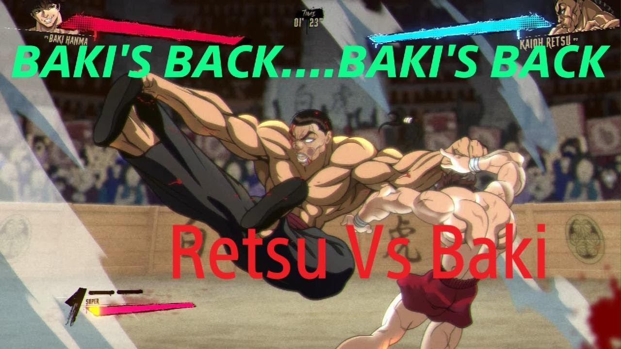 Baki Hanma: Blood Arena | Retsu Vs Baki - YouTube