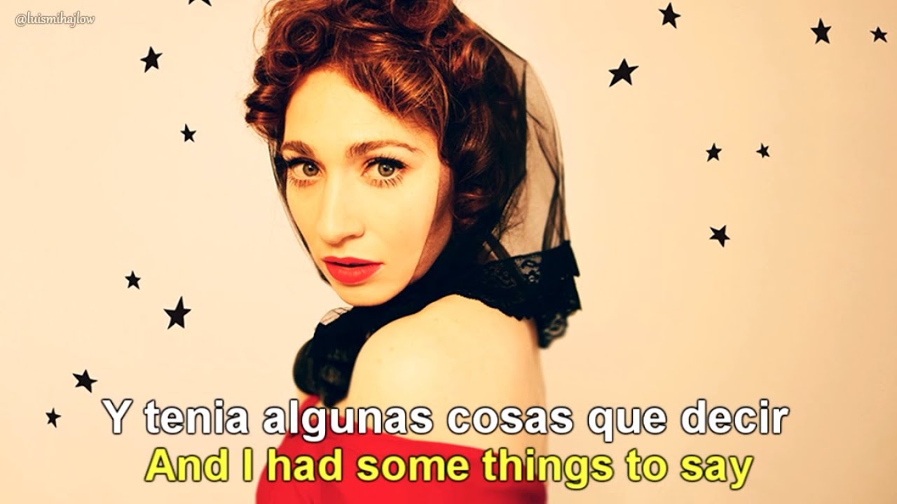 Regina Spektor The Visit Lyrics English Español Subtitulado Youtube