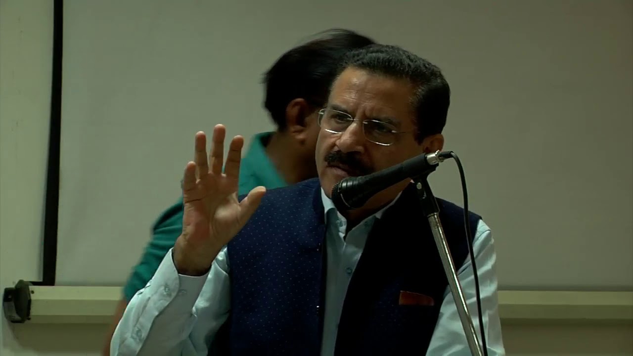 Prof Ratan Lal Hangloo inspiring speech in a Seminar at AMU - YouTube