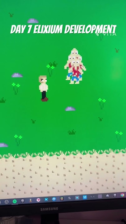 Day 7 Elixium Development Devlog Gamedev Pixelart Gaming Indie Indiegame Indiegamedev