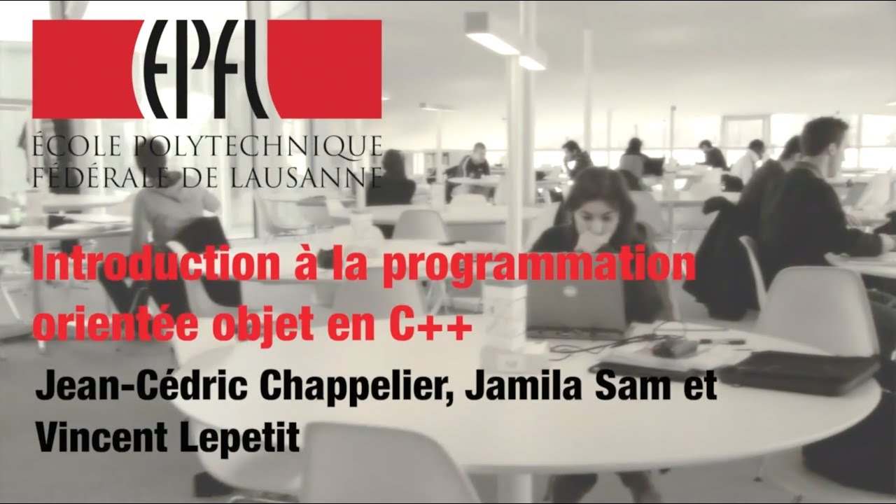Introduction à la programmation orientée objet C++ - YouTube