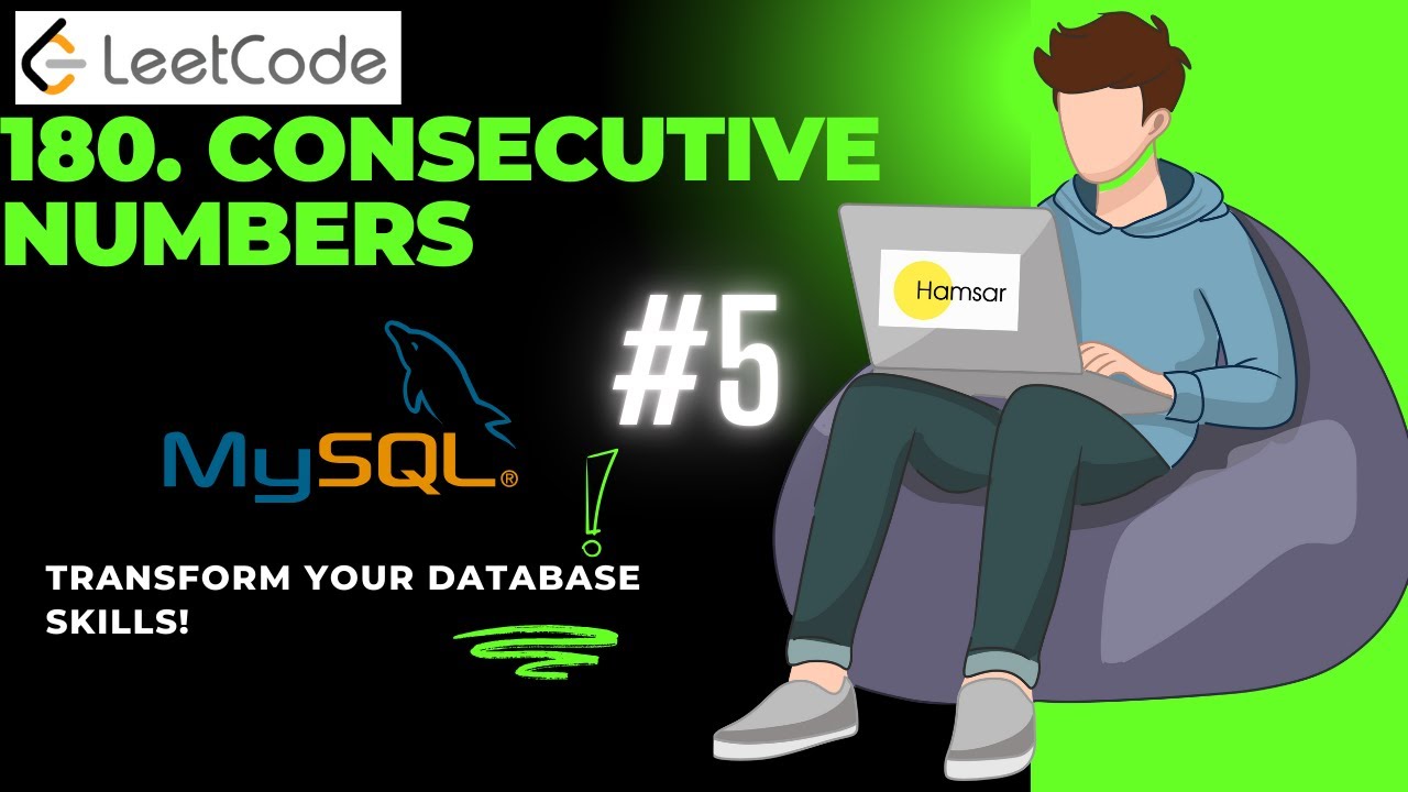 180 Consecutive Numbers Leetcode Mysql Youtube 6245