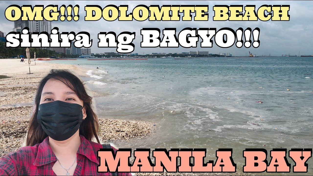 OMG!!! DOLOMITE BEACH SINIRA NG BAGYO 😱 | Rufie Rose - YouTube