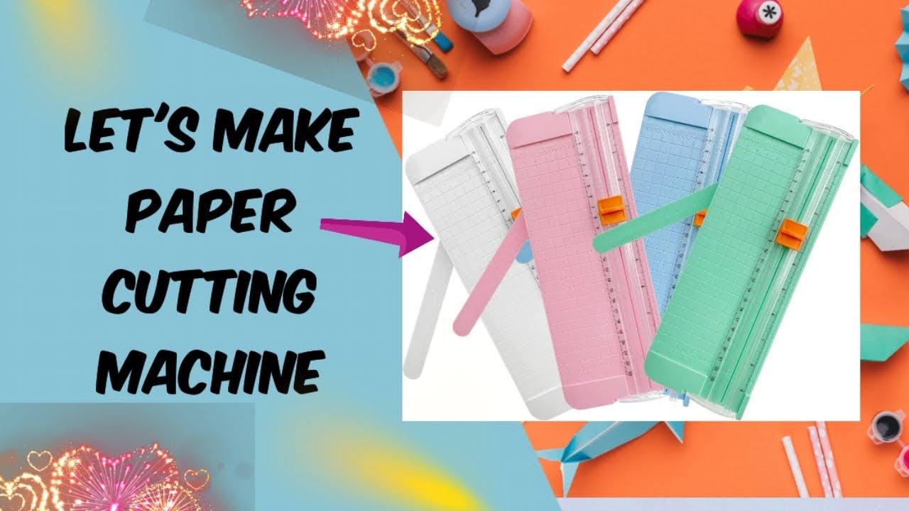 Diy ruler paper cutter||easy paper cutter||hand made paper cutter😍😍ab ...