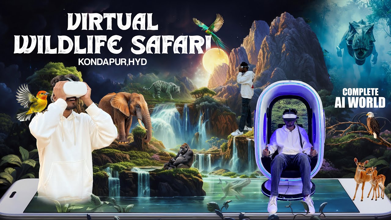 VIRTUAL WILDLIFE SAFARI || A Complete AI world || Kondapur,HYD ...