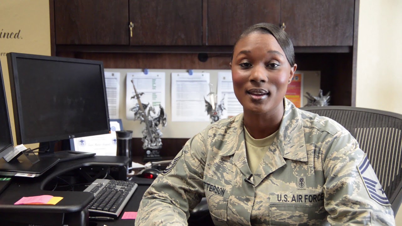 Why I Serve: Senior Master Sgt. Tiffany Patterson - YouTube