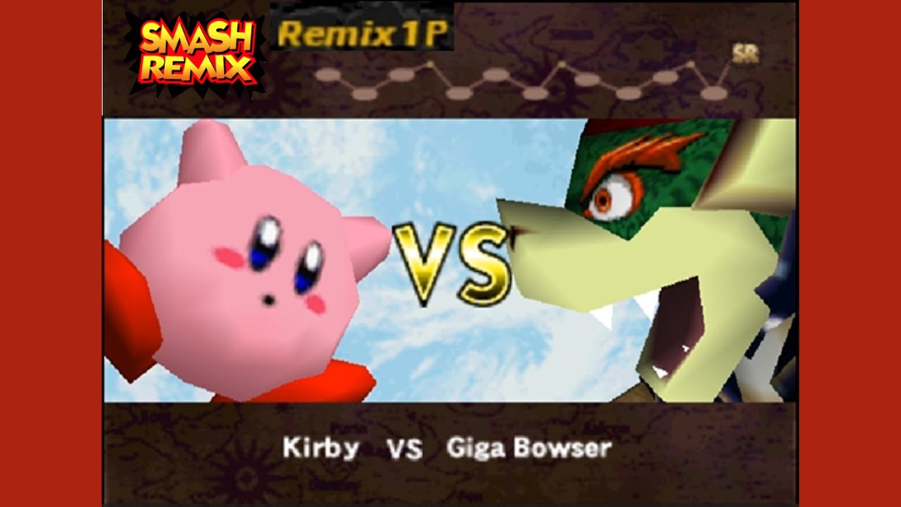 Smash Remix | Remix 1P Gameplay (#6) Kirby - YouTube