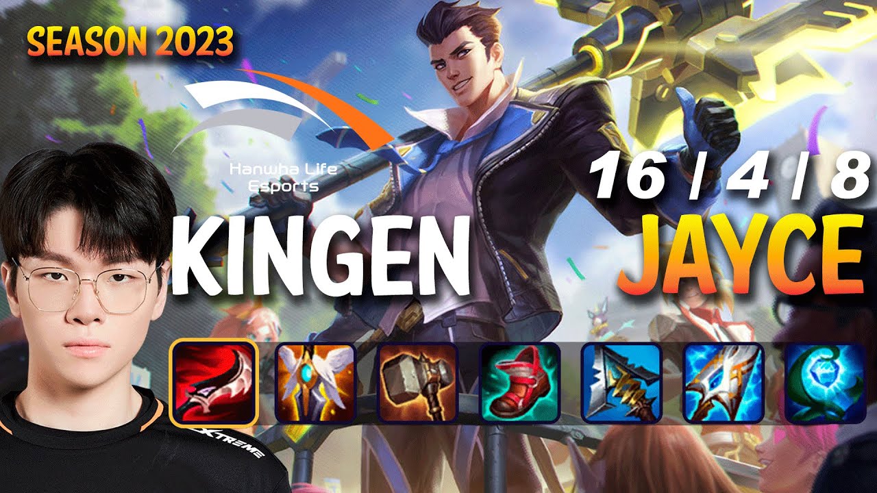 HLE Kingen JAYCE vs RUMBLE Top - Patch 13.20 KR Ranked - YouTube