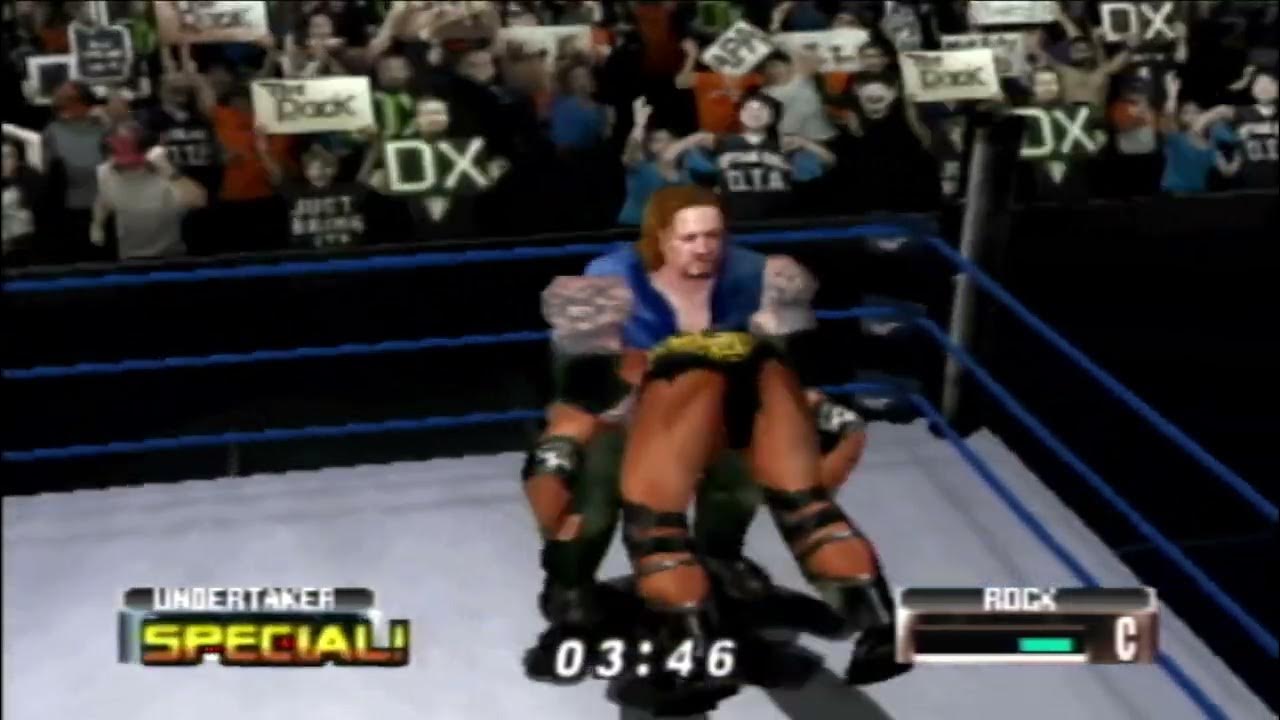 WWF No Mercy - N64 Gameplay - Undertaker vs The Rock - YouTube