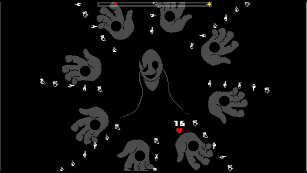 GASTER FIGHT In UNDERTALE - YouTube