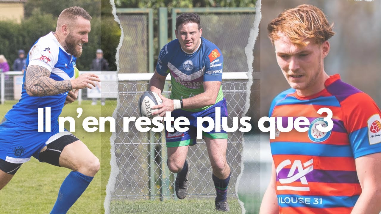 Il n'en reste plus que 3...🏆🏉 - YouTube