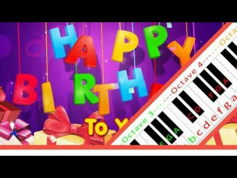 Piano notes for HBD song|| play with only 2 octave CASIO SA11 keyboard ...