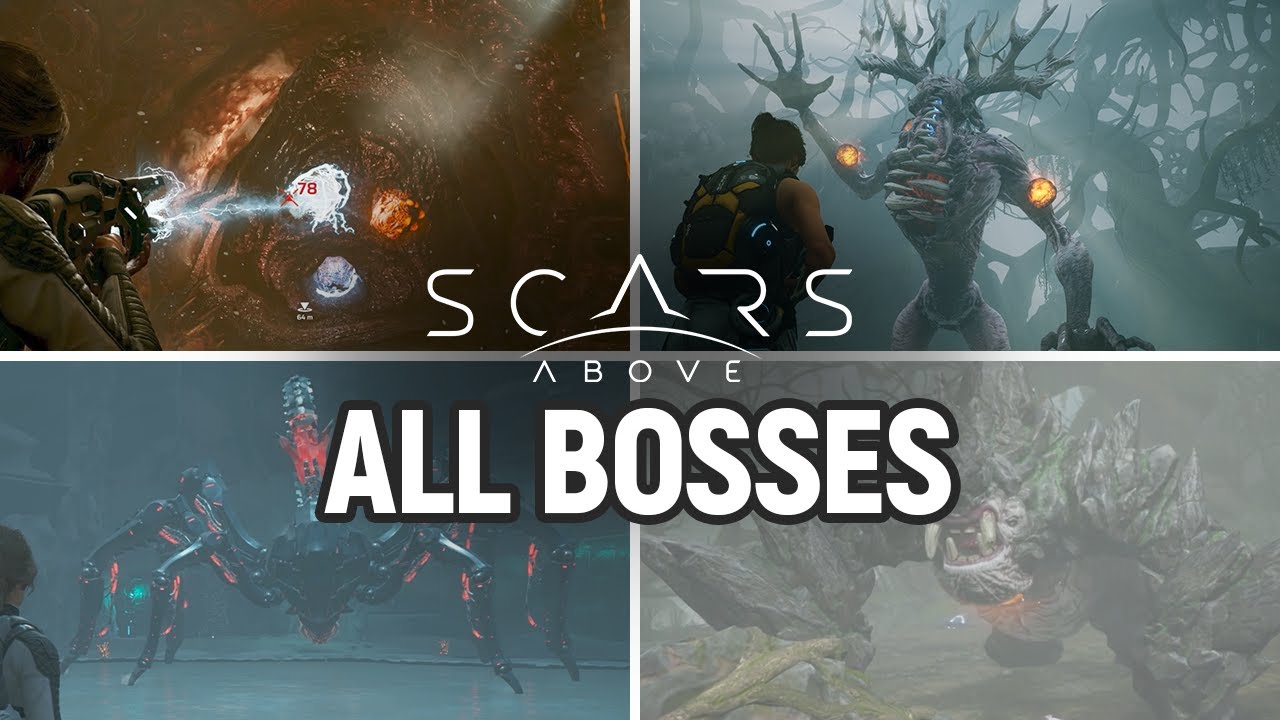 Scars Above - All Boss Fights - YouTube