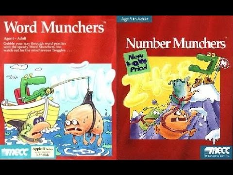Let's Play #34 Number Munchers and Word Munchers for the Apple II ...