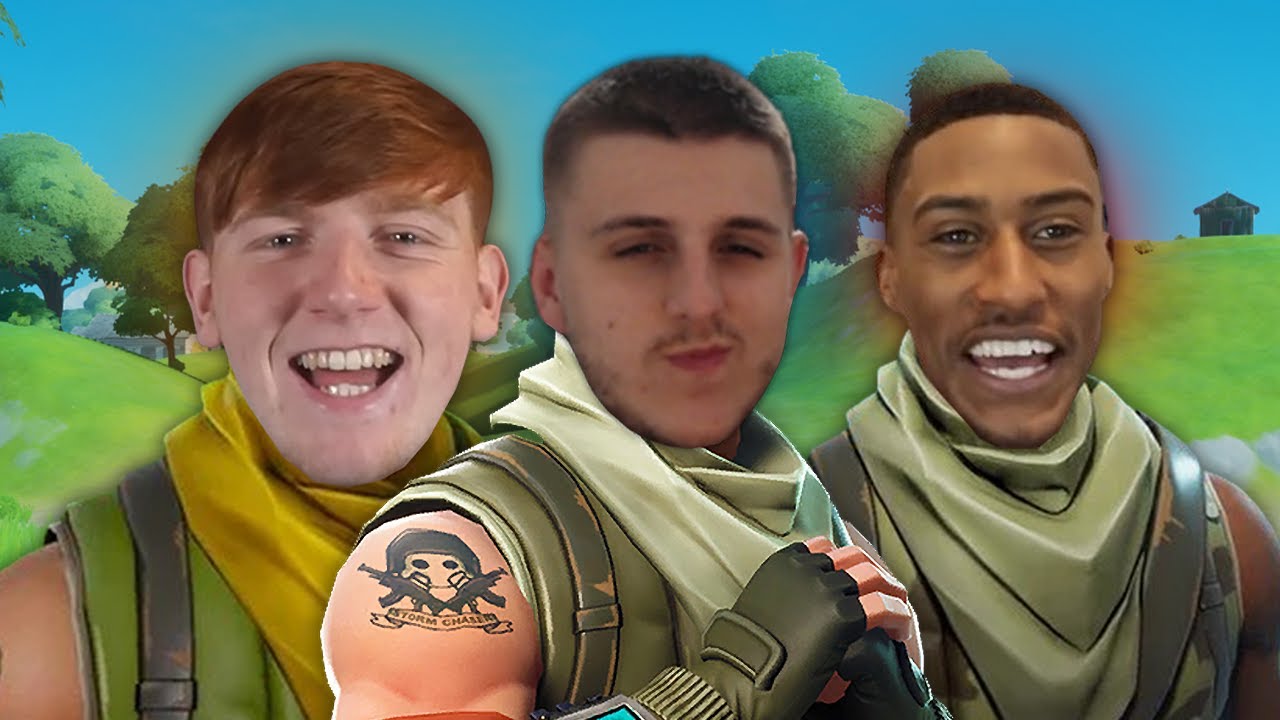 CARRYING ANGRYGINGE13 & FILLY TO A FORTNITE WIN! - YouTube