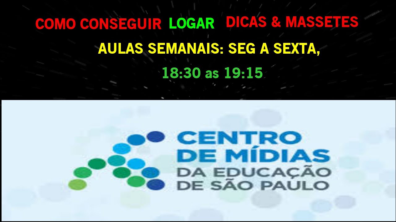 CMSP|Como acessar e utilizar o Central De Mídias SP!! - YouTube