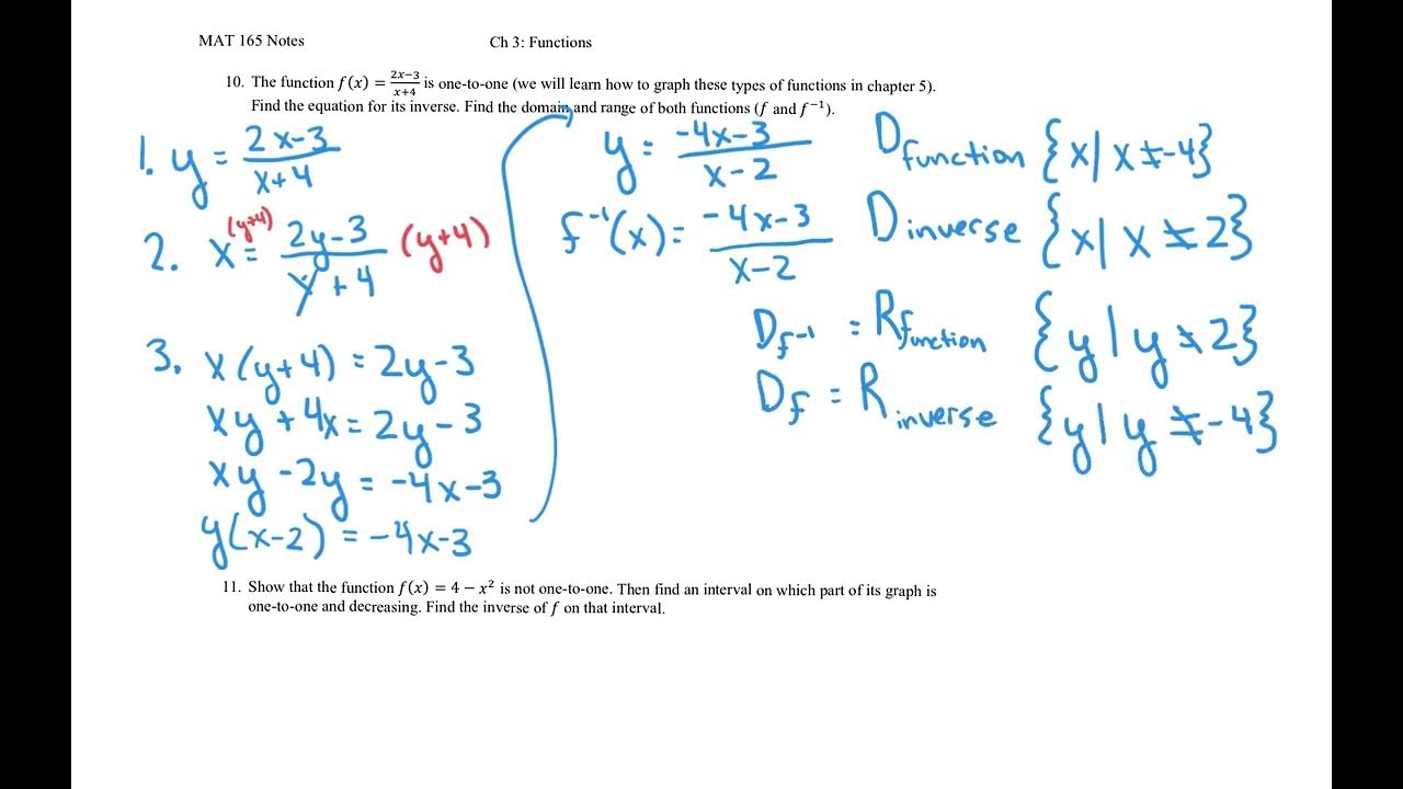 3.7 Video #3 OpenStax College Algebra - YouTube