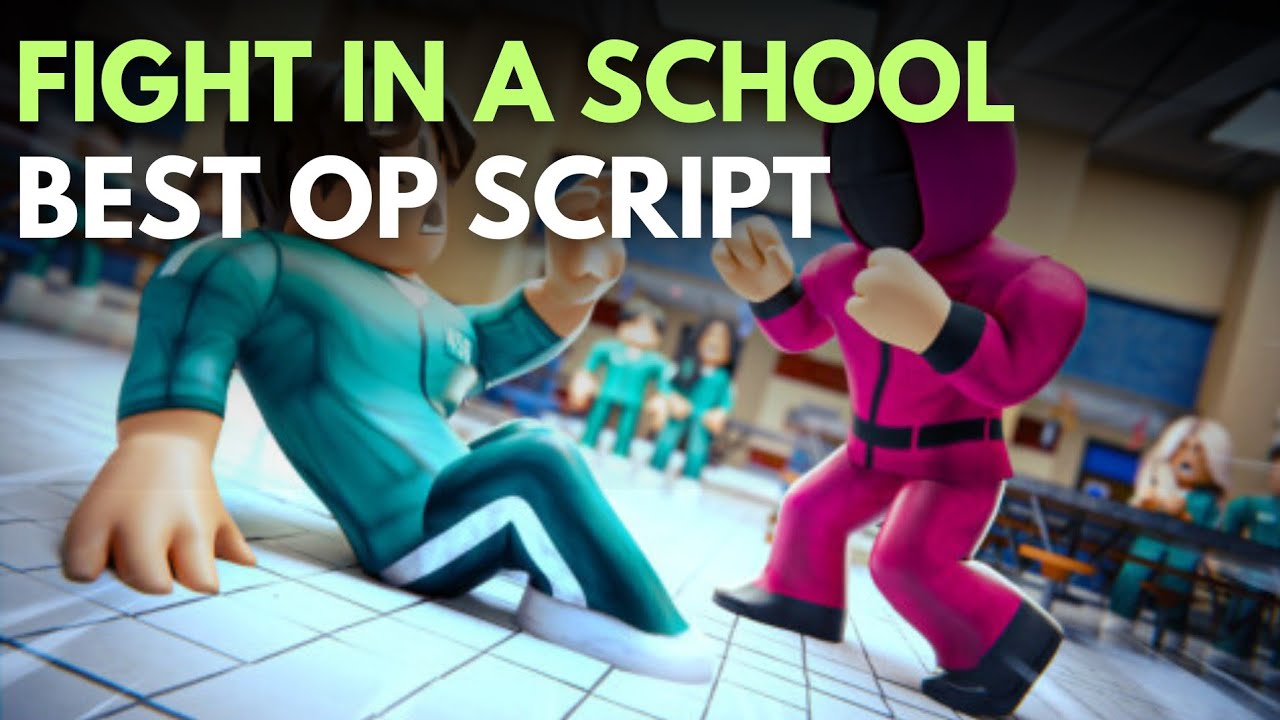 Fight in a School Script | Auto Fight Mode, Win Boost, Max Stats! - YouTube