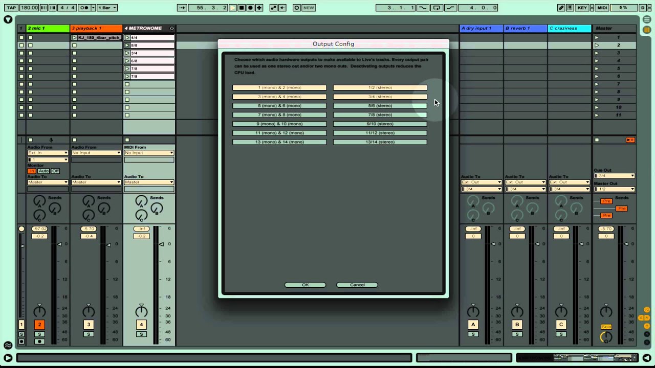 ableton live recording template - YouTube