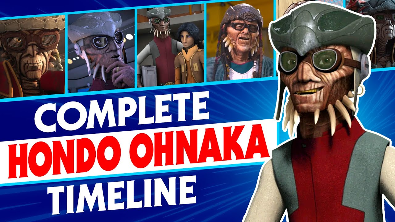 Hondo Ohnaka Complete Character Timeline - YouTube