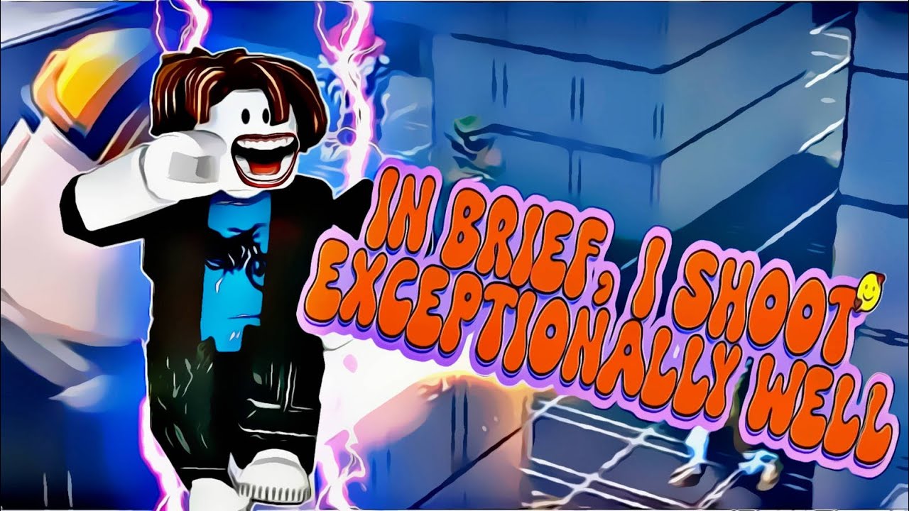 In brief, I shoot exceptionally well. Gunfignt arena. Roblox - YouTube