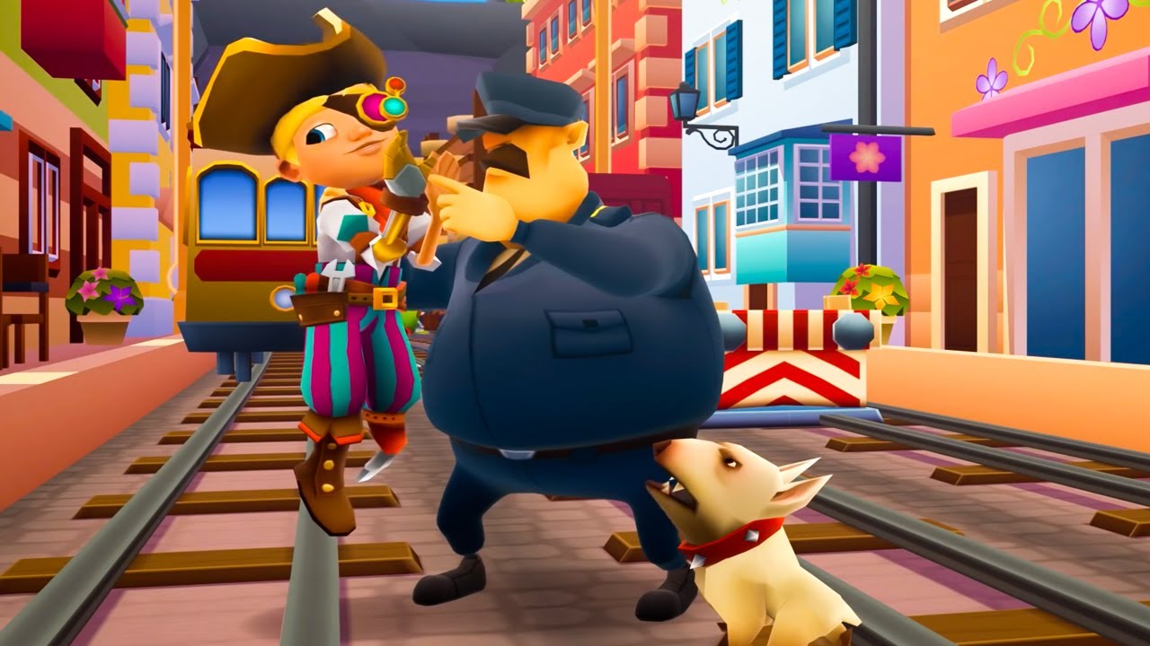 Subway Surfers - Full Screen Gameplay Walkthrough - YouTube