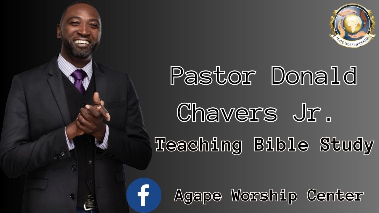 Pastor Donald Chavers Jr. Teaching Bible Study - YouTube