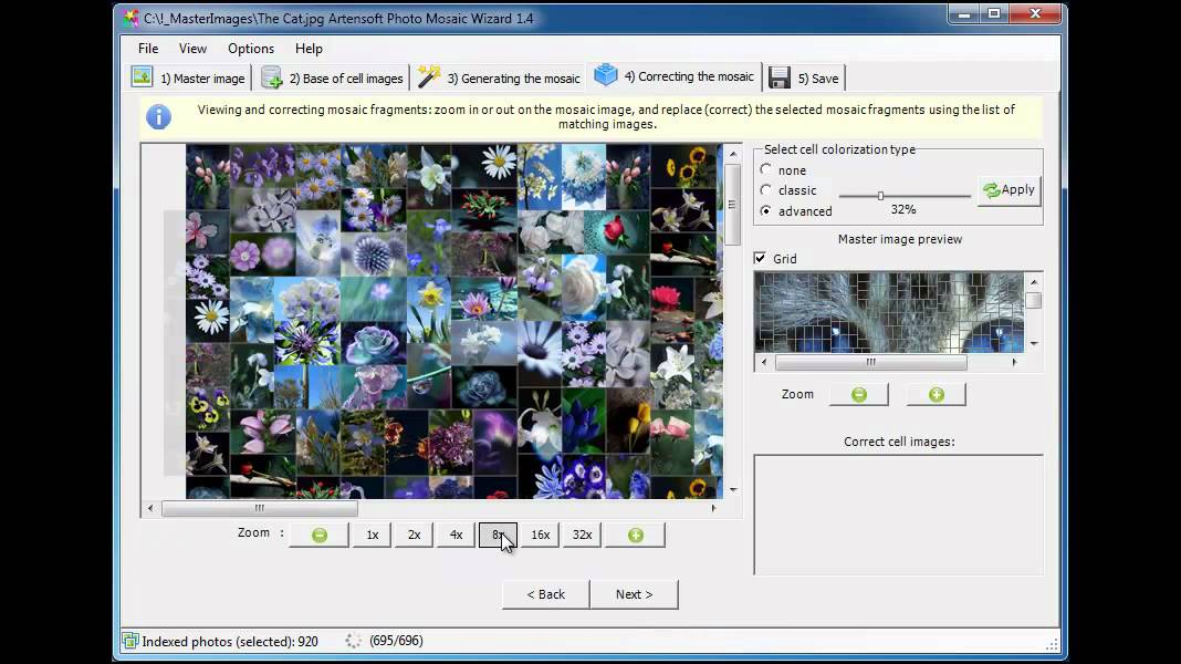 How to create a photomosaic - YouTube