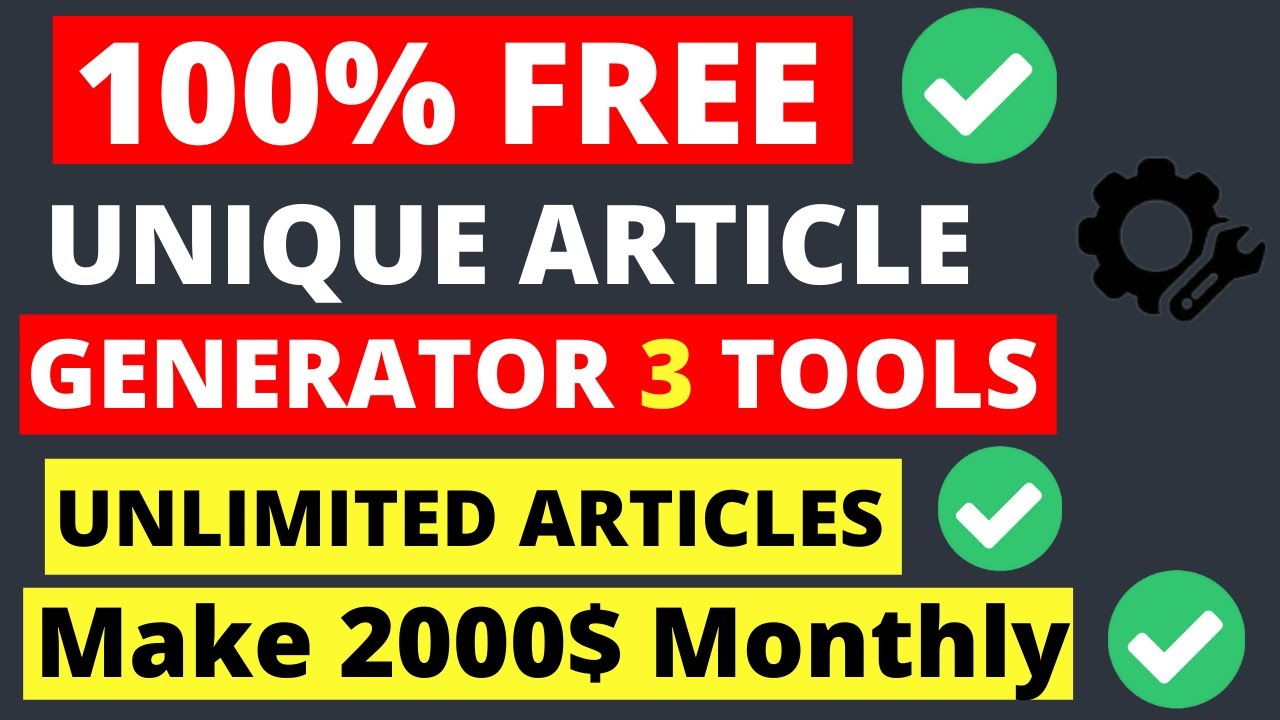 100% Unique Articles - Copyright Free Articles For Blogger | FREE ...