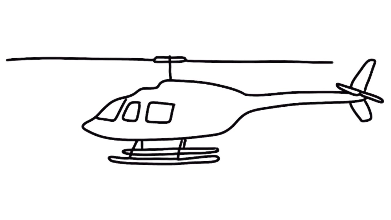 How To Draw a Chopper - YouTube