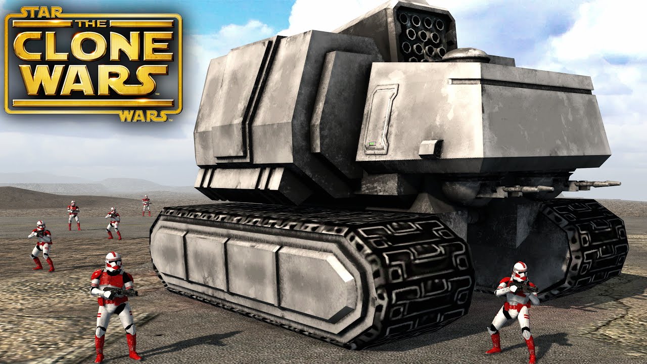 CLONE WARS CINEMATIC BATTLE: Clone Troopers vs Battle Droids - Men of ...