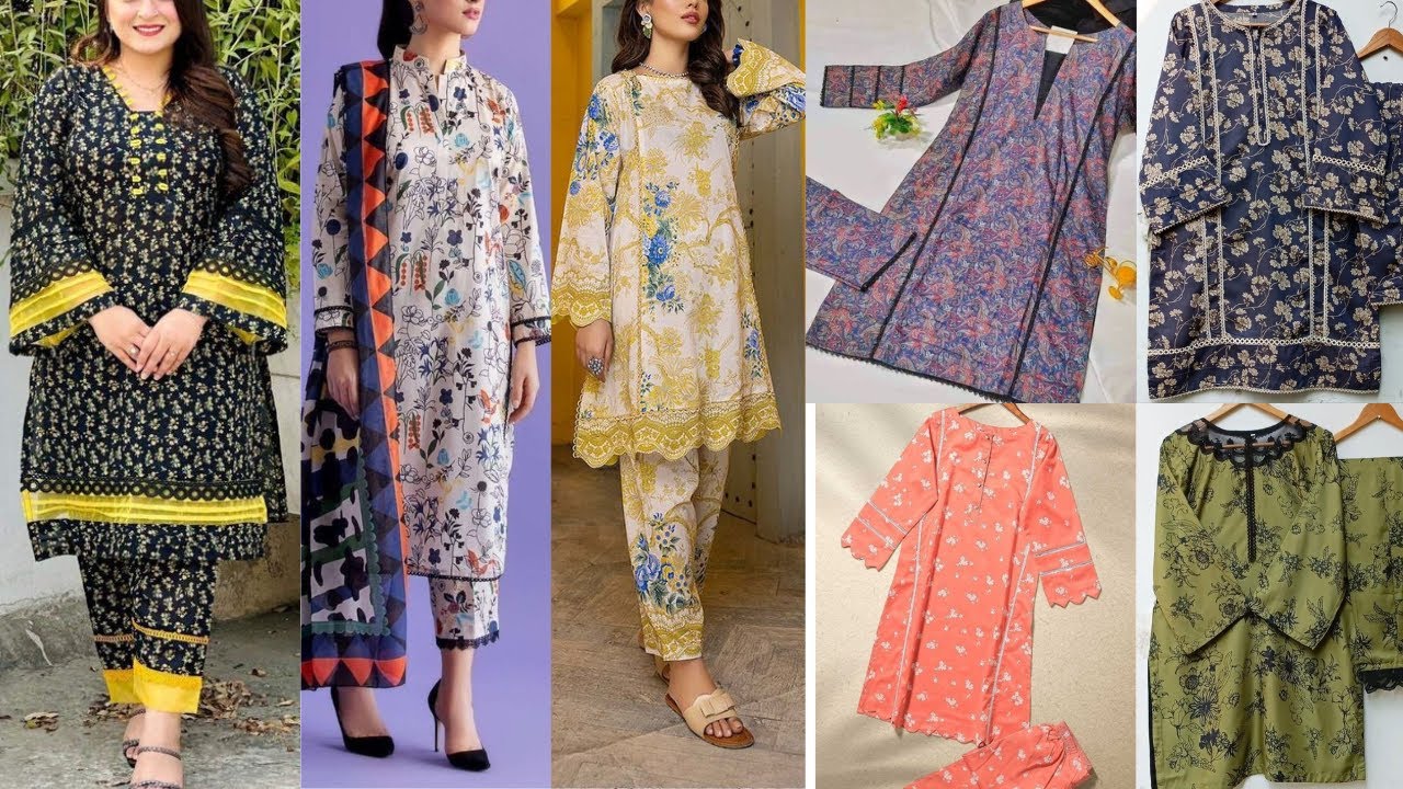 38+ Stylish Same Print Shalwar Kameez Designs | One print suit design ...