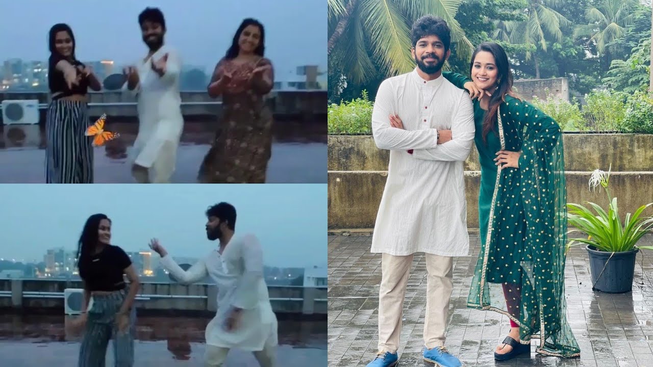 Pandian Stores Serial Kathir, Mullai & Dhanam Dance || Kumaran Kavya ...
