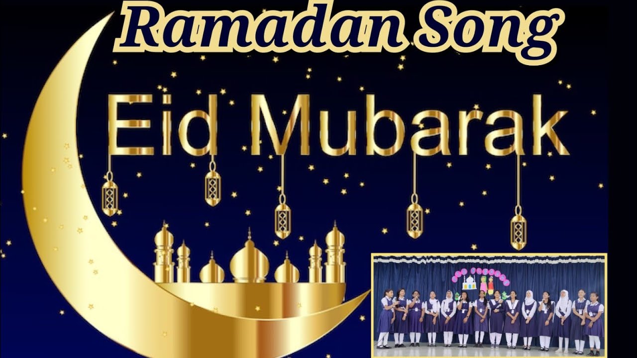 Eid mubarak/eid song/ramadan song/Indian school niswa - YouTube