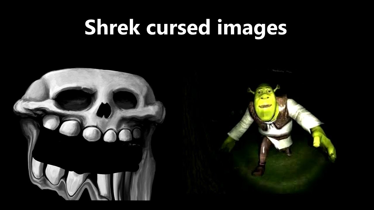 SHREK CURSED IMAGES - Trollface Becoming Uncanny - YouTube