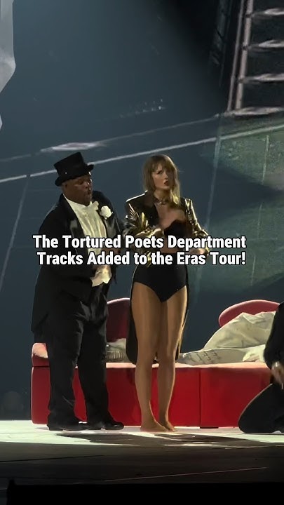 TTPD Tracks Added to The Eras Tour Setlist #taylorswift - YouTube