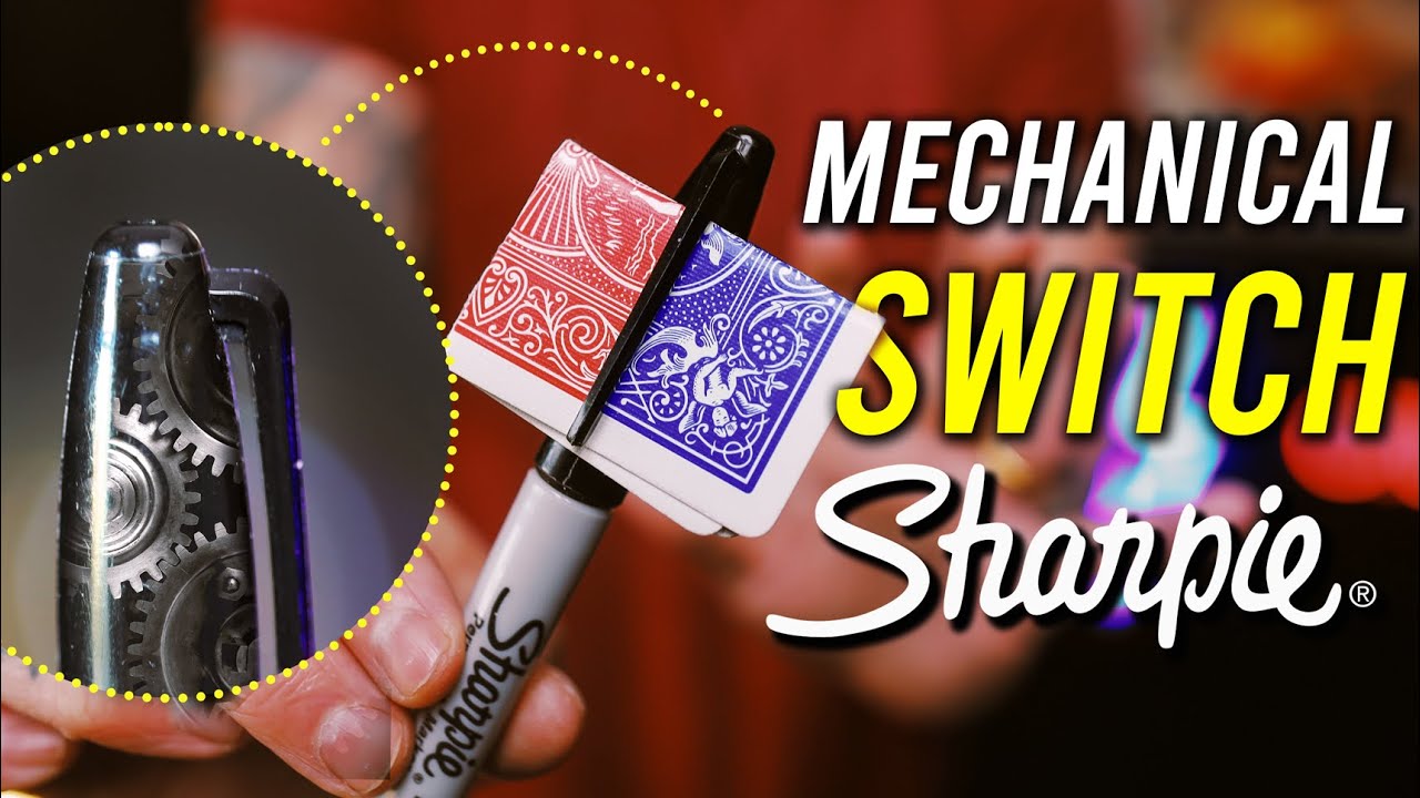 MECHANICAL Sharpie Switching Device - Takes 2 Minutes! - YouTube