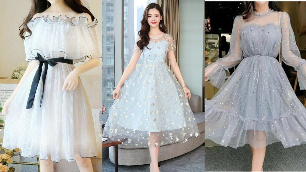 latest collection shiffon fabric froq most popular Drees design for ...