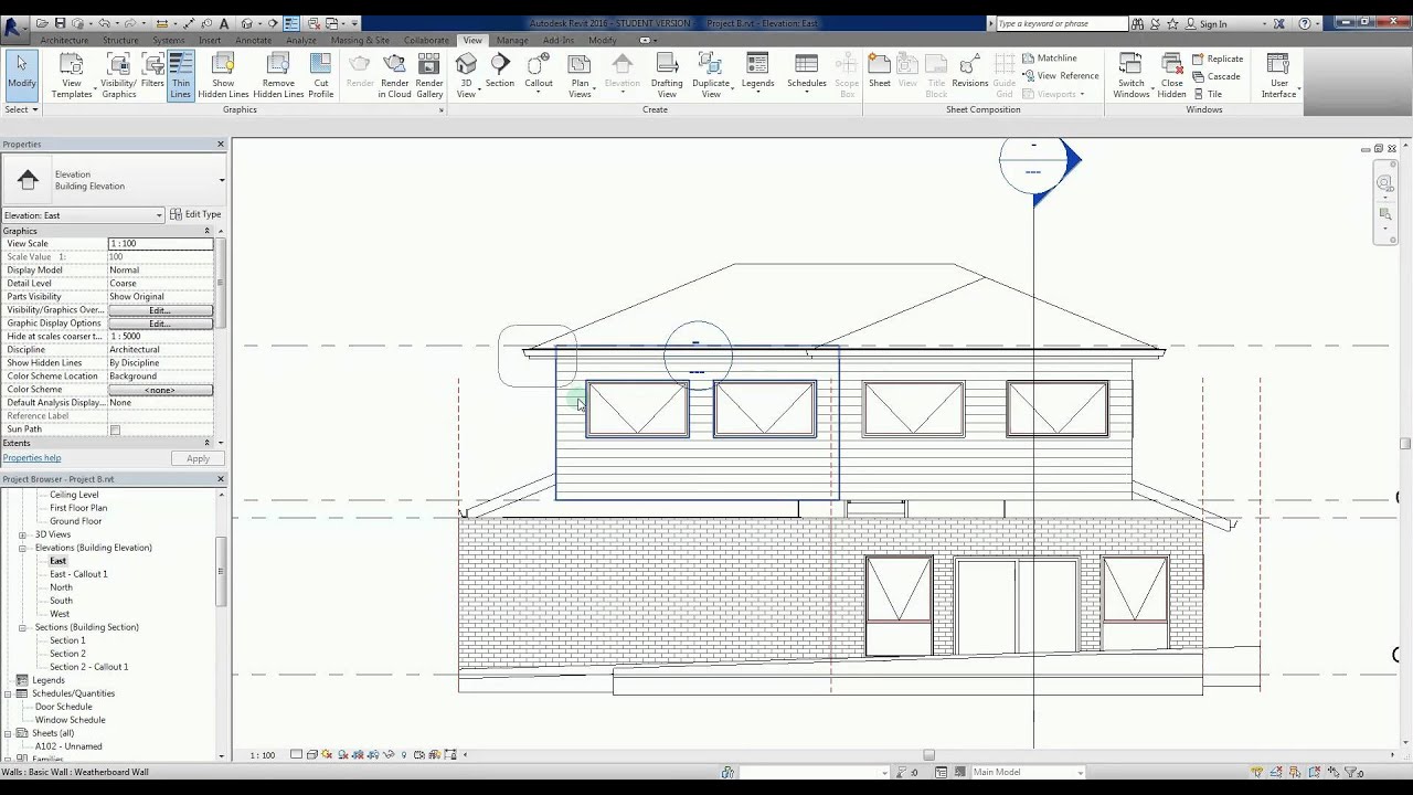 Revit 2016 - Project B: #23 Callouts - YouTube